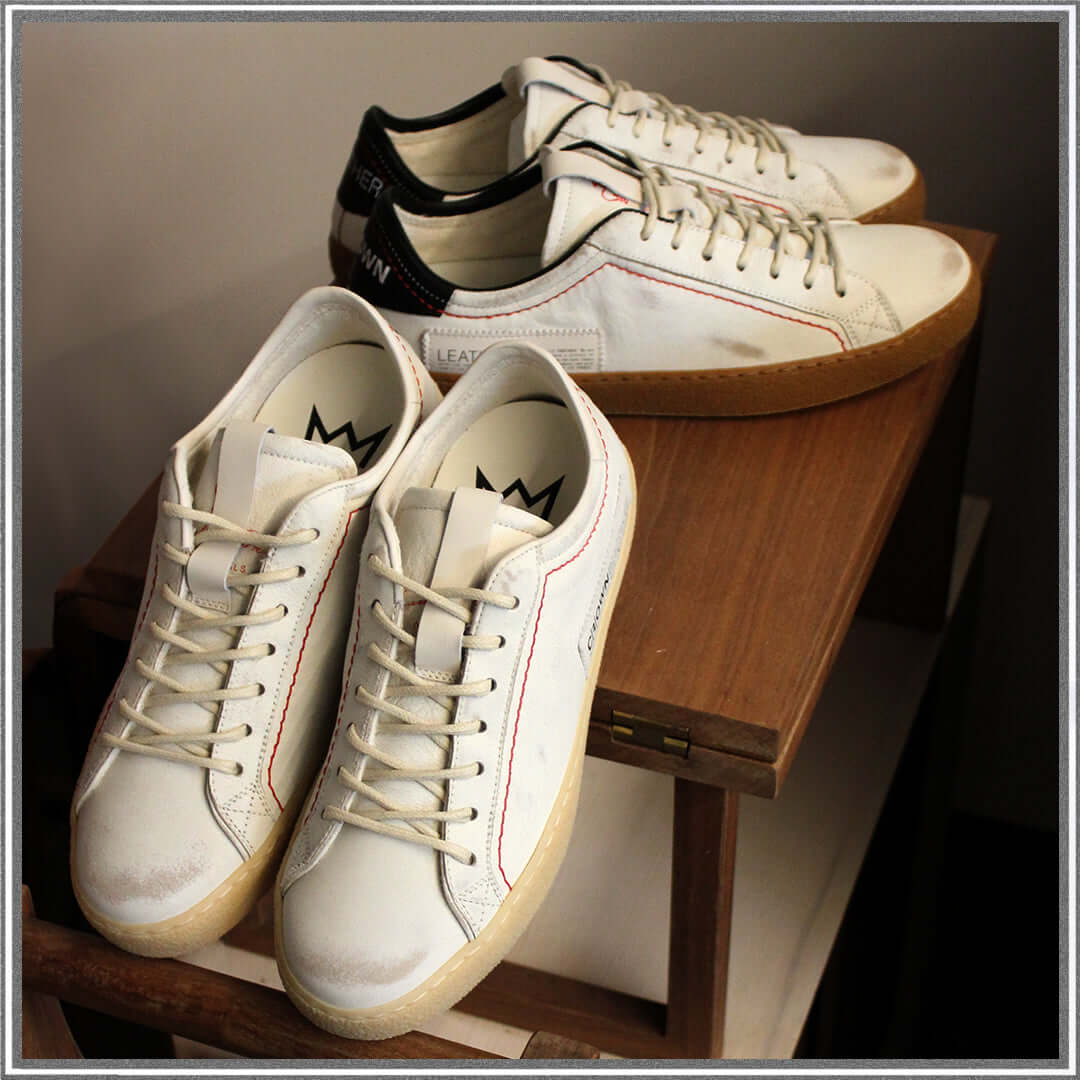 Low Top Designer Sneakers | Leather C|R|OWN